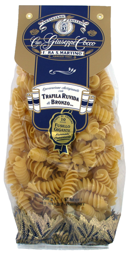 Fusillo Géant N°86 Gragnano Cello 500g | Carniato