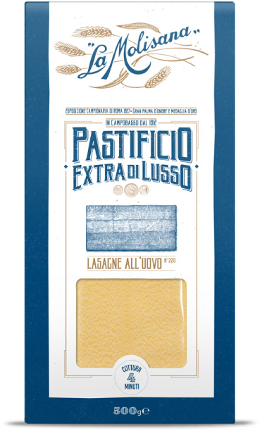 Lasagnes oeufs N°220 500g | Carniato