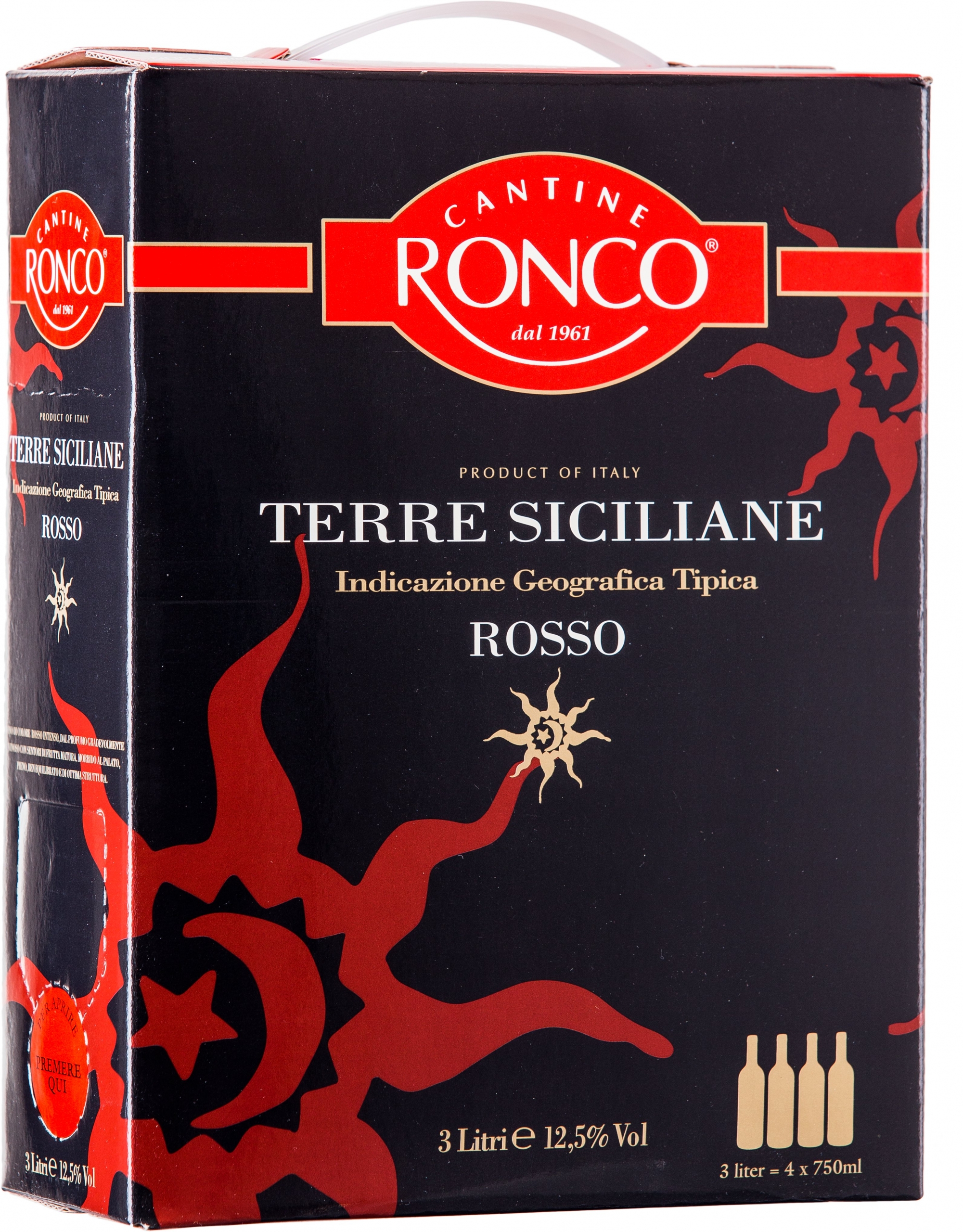 Rosso Sicilia Bag in Box IGT 3l | Carniato