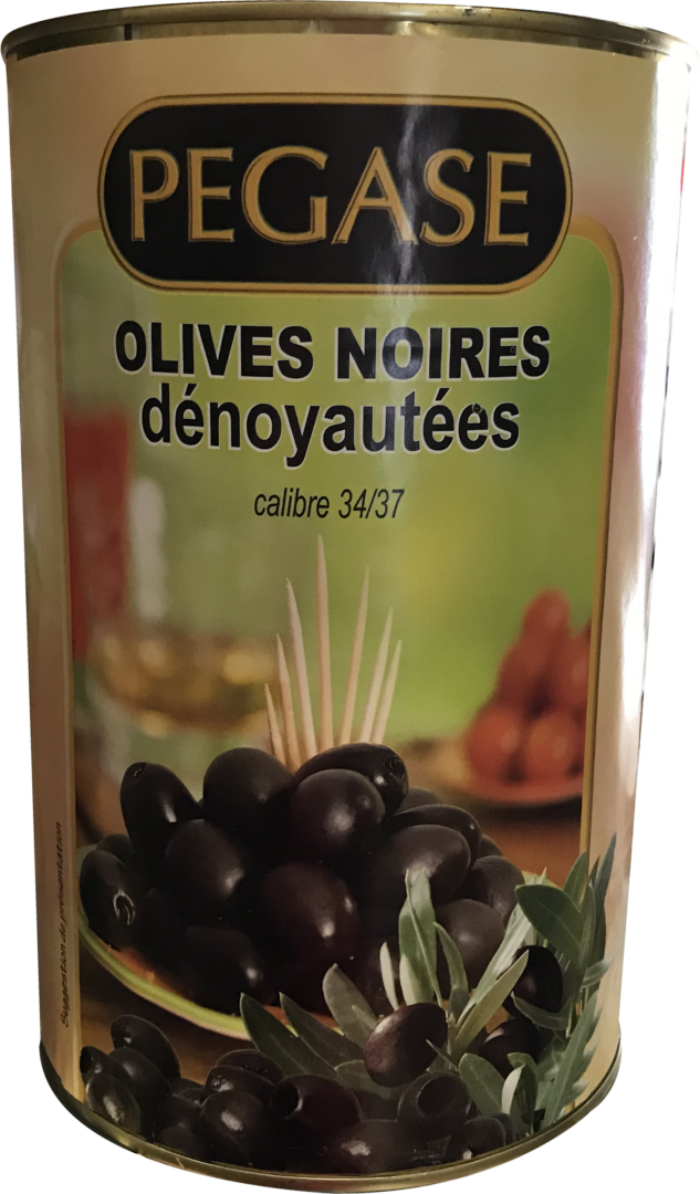 Olives noires dénoyautées 34/40 5/1 | Carniato